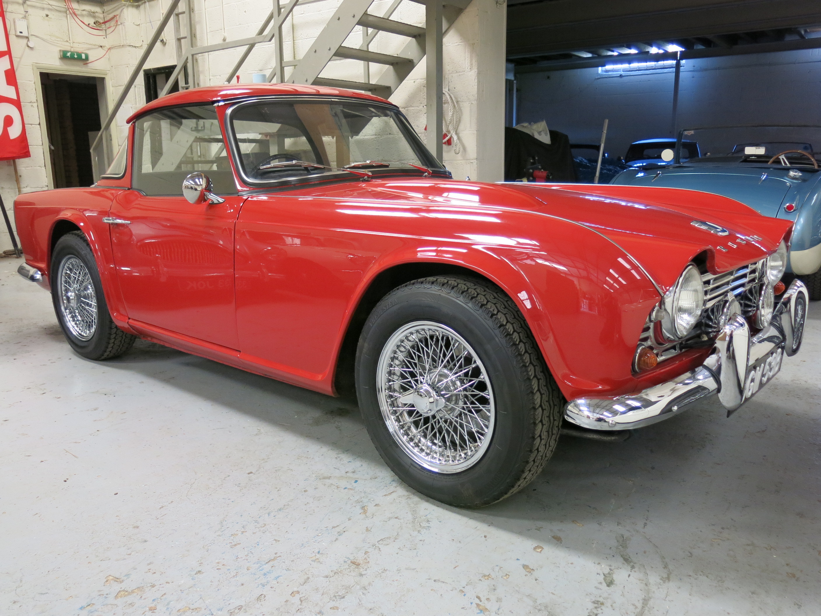 Stunning Triumph TR4 for sale at Bill Rawles Classic Cars - Bill Rawles ...