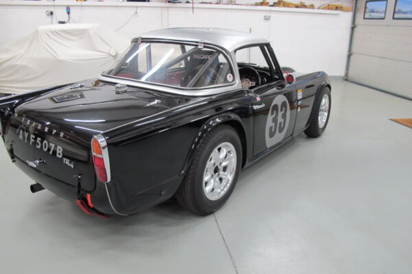 Triumph TR4 FIA race car - Bill Rawles Classic Cars